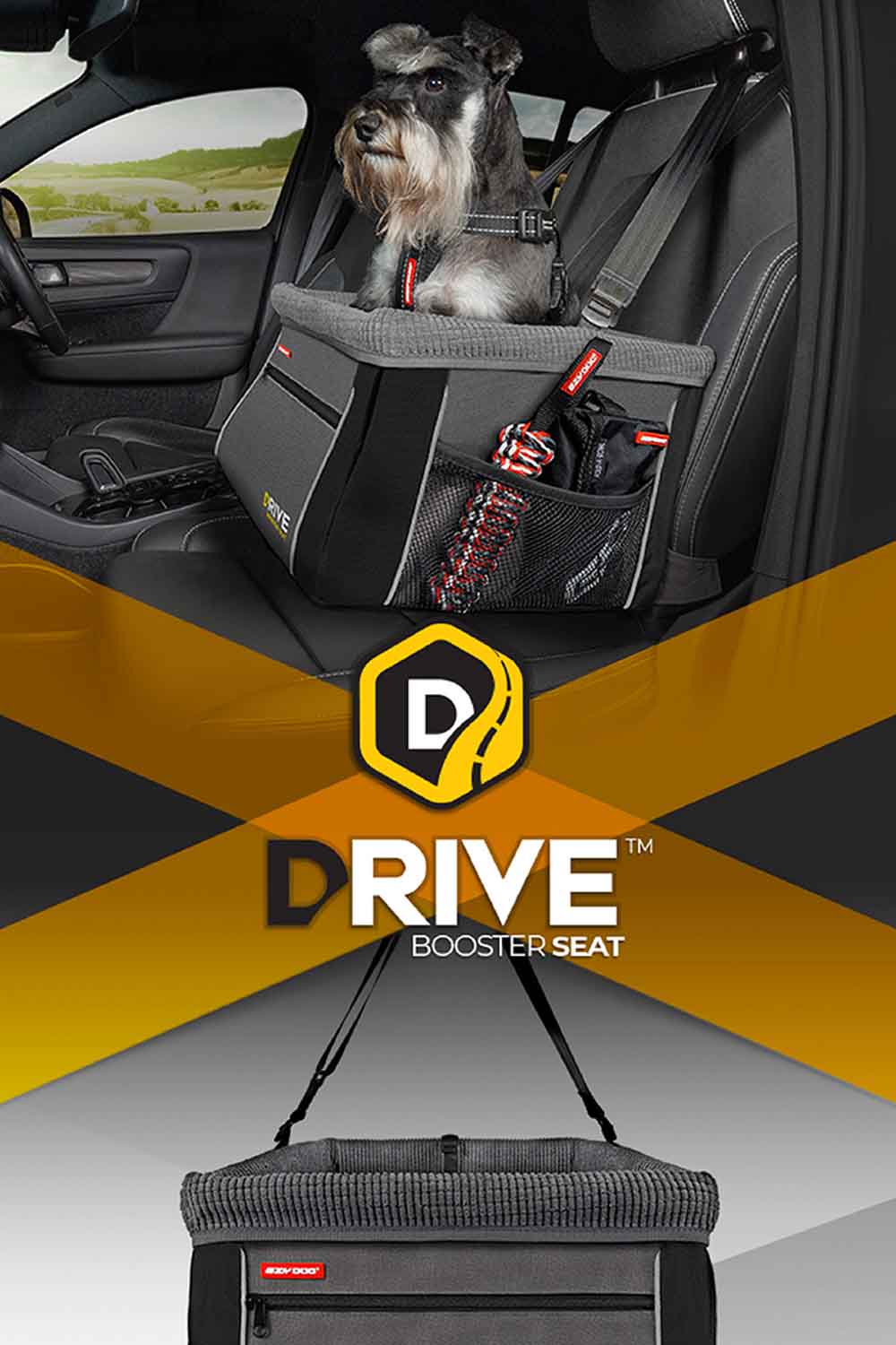 【喵爺】EZYDOG ISOFIX專業寵物車用汽座 15KG以下寵物使用 全車款通用 行車必備 寵物用品 寵物座椅 汽車 - 喵爺駕到 - iOPEN Mall