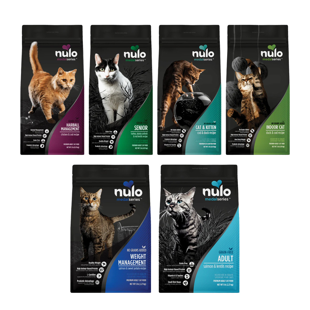 Nulo 諾樂 金牌無穀貓飼料系列 5lbs 12lbs 貓糧 貓飼料 - [PET MART 派瑪寵物] - iOPEN Mall