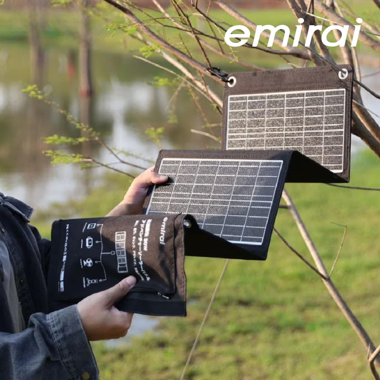 emirai 30W 折疊式冒險太陽能板 EMRS30 - PChome 24h購物