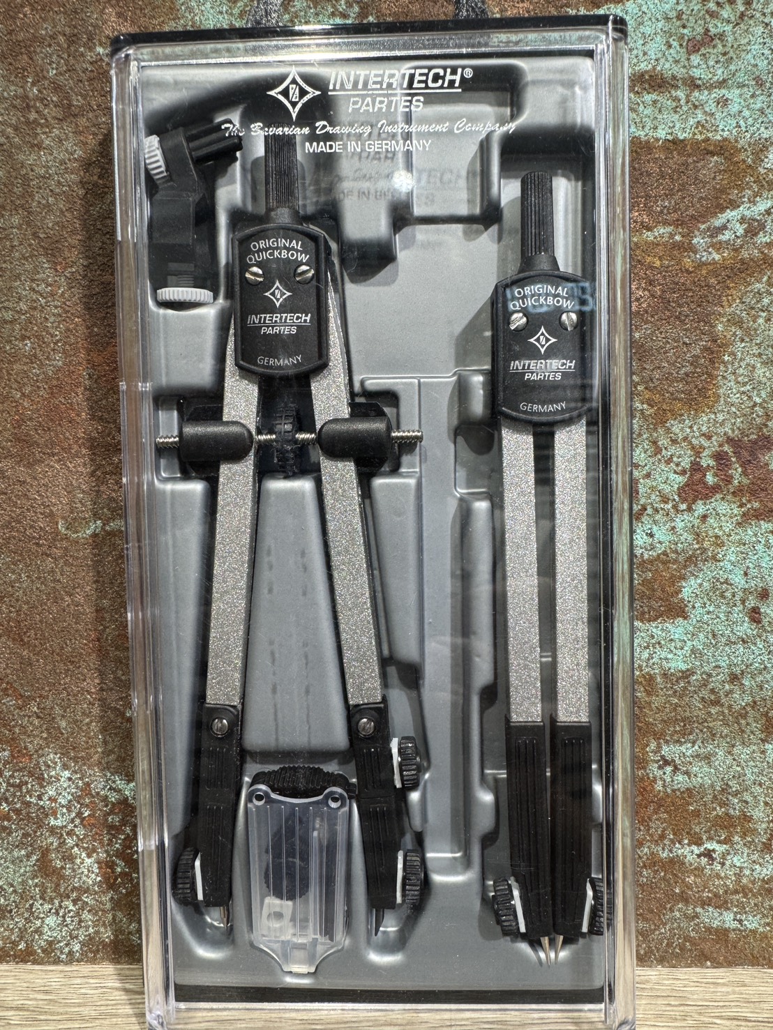 藝城美術~德國 INTERTECH 速動大圓規+分規 組合 INTERTECH COMPASS 32728-3 德國製 - 藝城美術用品社 ...